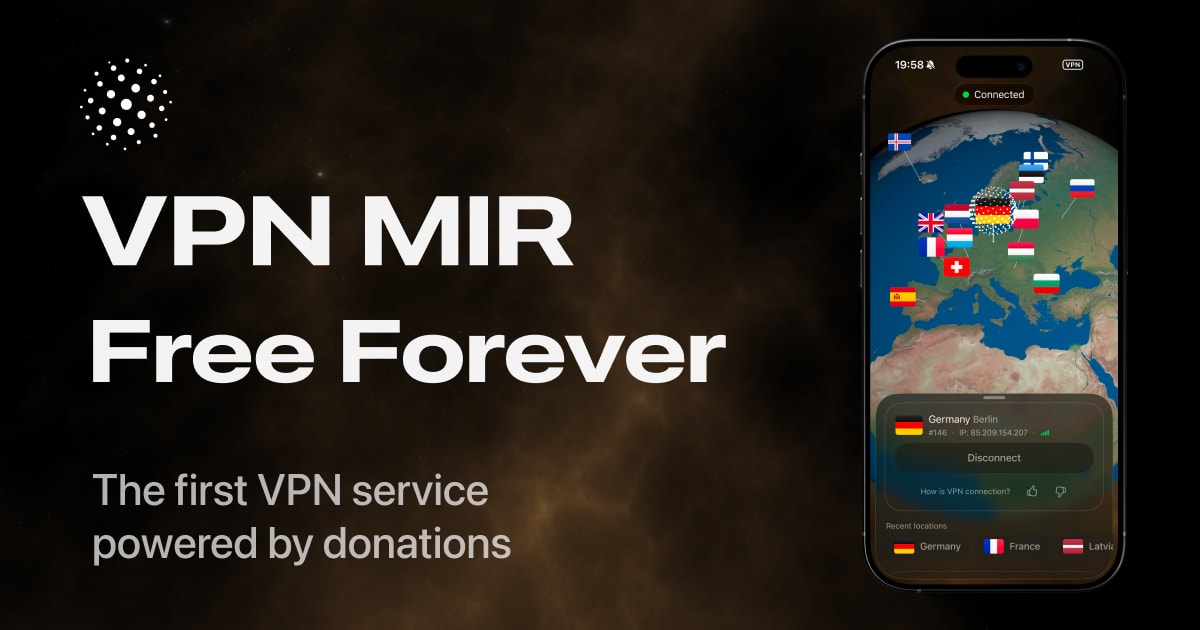 VPN MIR Free VPN | Official Website